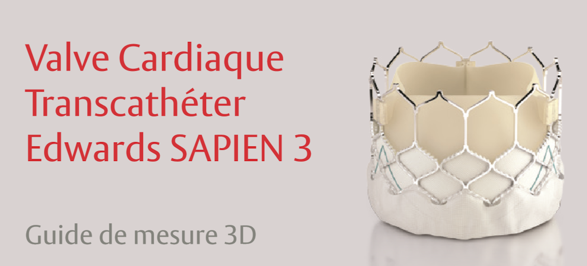 Choix de la taille de prothèse Sapien 3