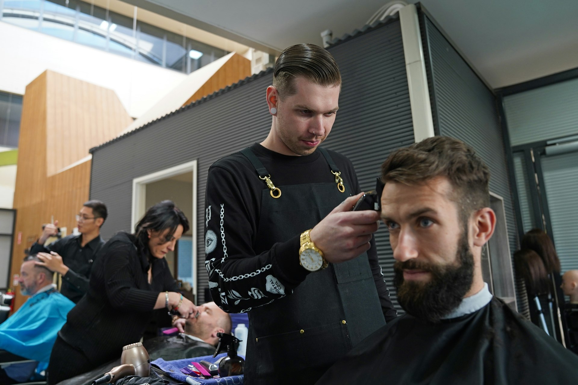 Campus Barber Shop | Hairdressing Courses | Box Hill Institute | Box ...