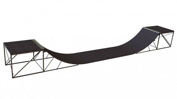 Skateboard – Half-pipe