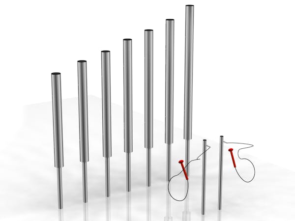 Utomhusinstrument – Tubular Bells (7st)