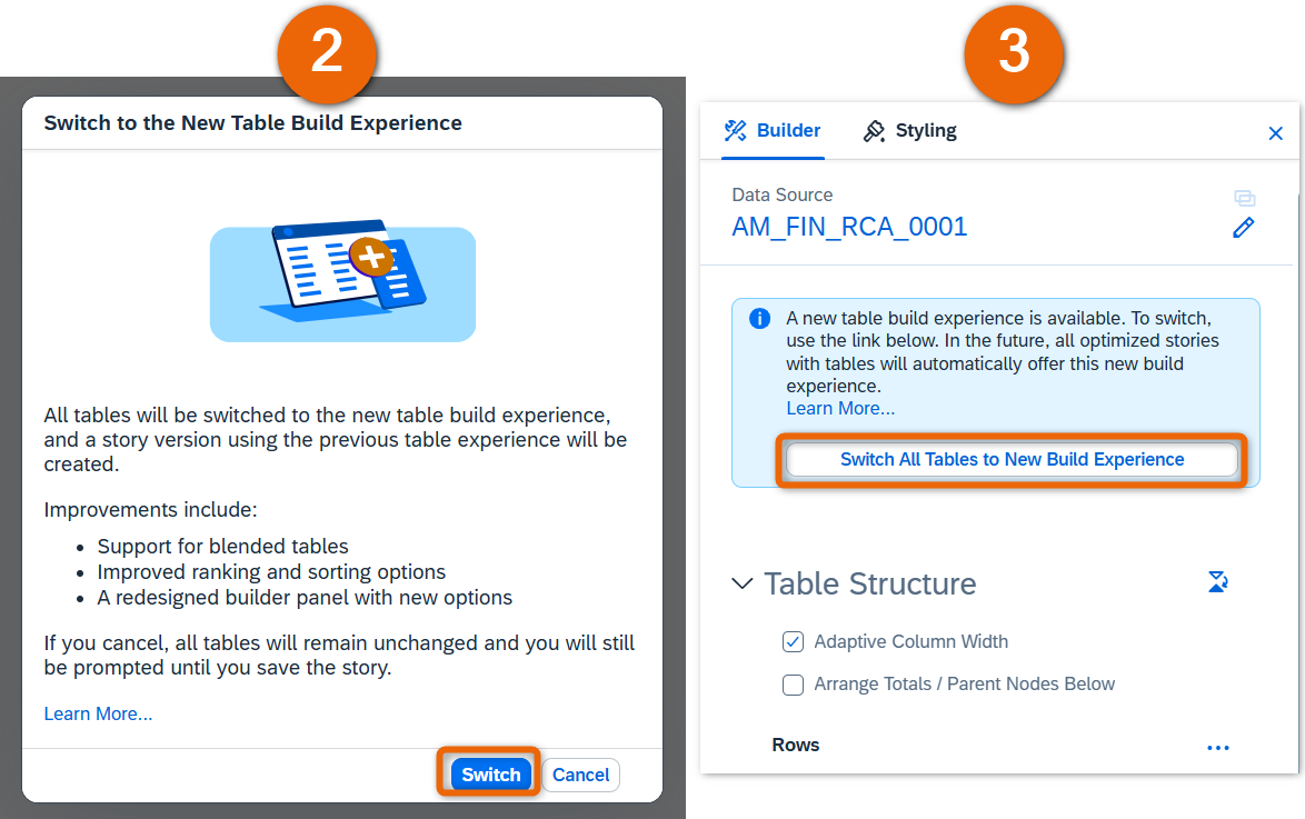 SAP Analytics Cloud QRC2 2026 – Optimize your Tables & extended Excel ...