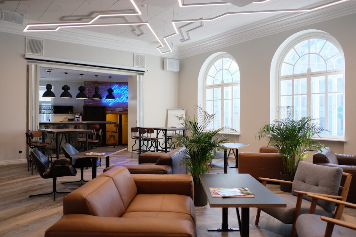 Sistema de sonido para Coworking en Workland Vabaduse, Tallinn