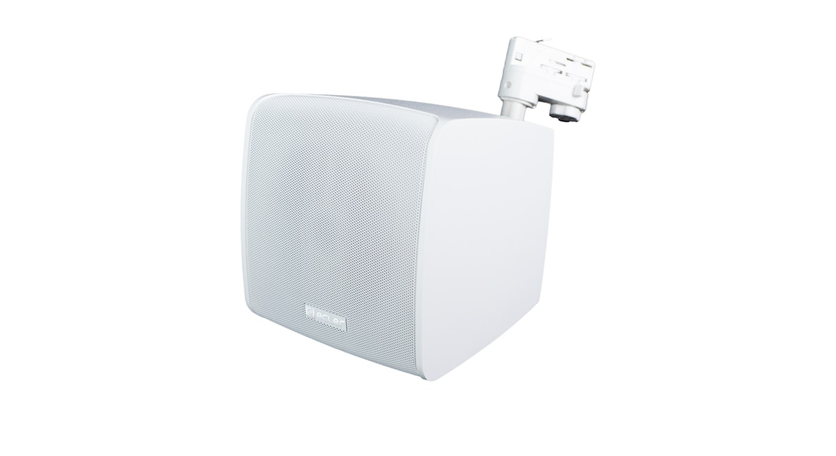 CUBE: 5" | 2-way | 32 WRMS | WiSpeak | powered | desktop + rail mount ...