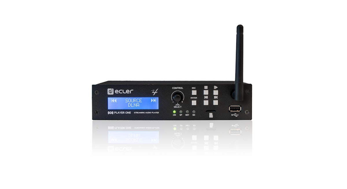 PLAYER ONE: LCD display | microSD | DLNA & Airplay | Streaming. Audio ...