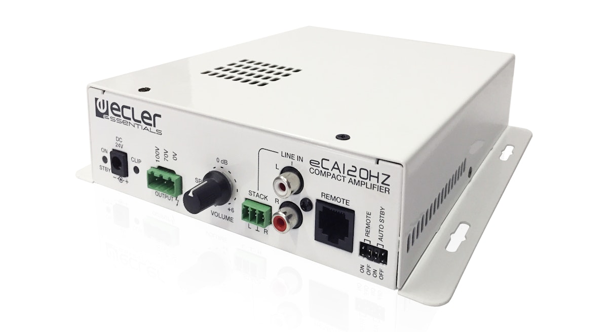 CA120: 2x60 WRMS | stereo | micro-amplifier | EQ. Compact Amplifiers.