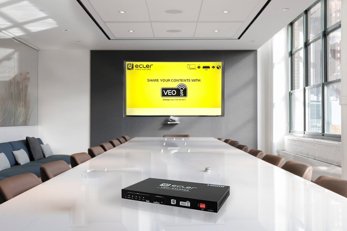 Introducing VEO-SWM44: presentation switcher with VEOCast