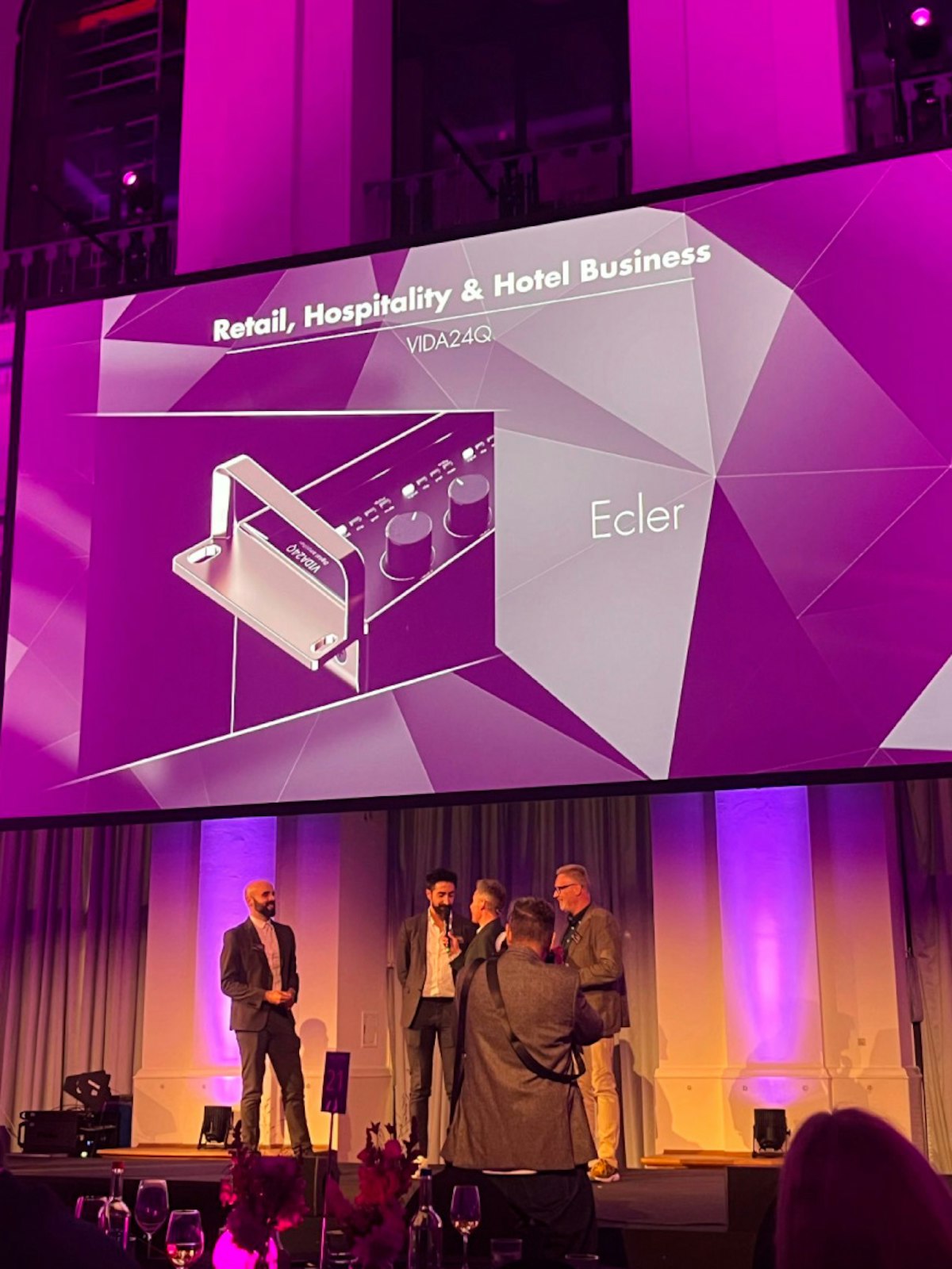 VIDA Series awarded at The AVard 2023 - Ecler Pro Audio