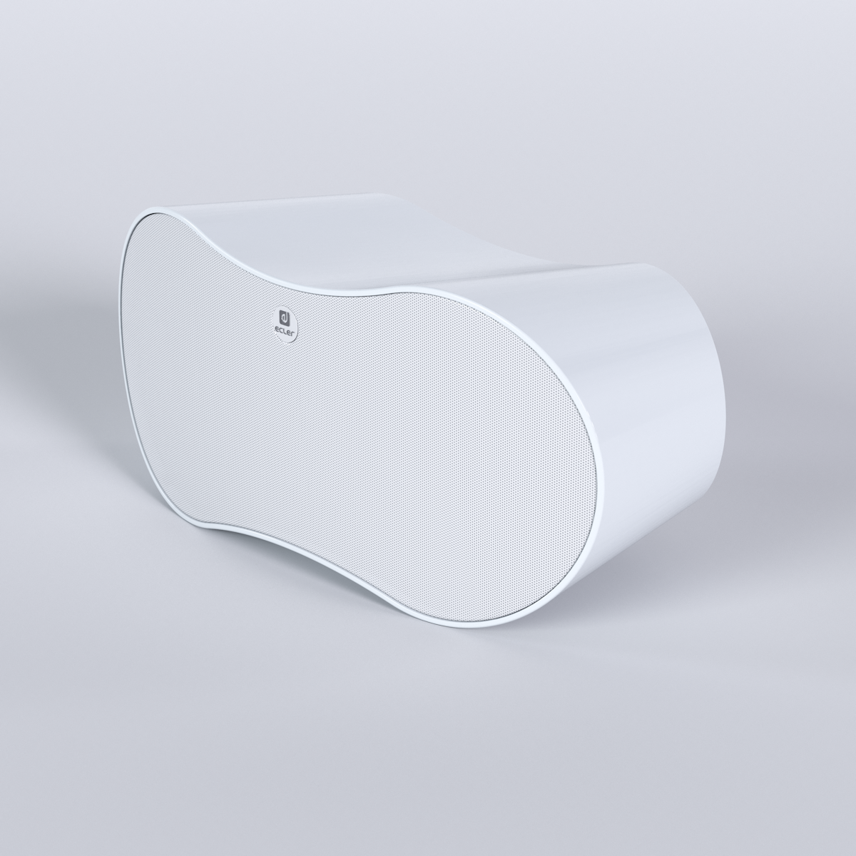 White model NIMBOs feture white grille - Ecler Pro Audio