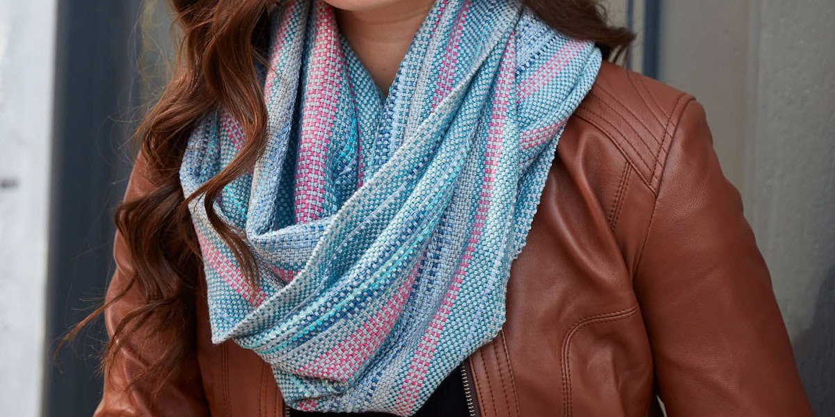 Over the Mango Moon Scarf Pattern | Little Looms Library