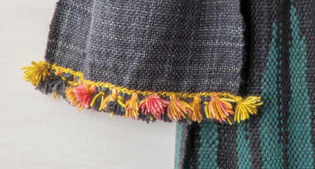 Yule Logs and Tree Scarves | Little Looms