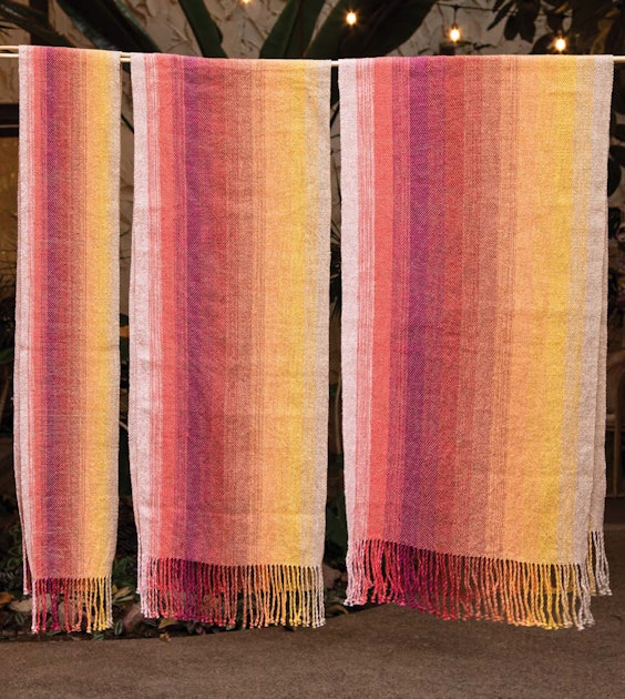 Sunset Scarf Pattern | Little Looms Library