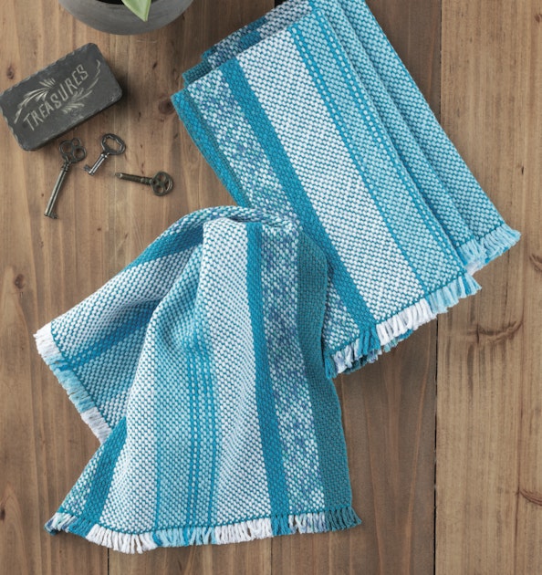 Boldly Striped Napkins | Little Looms Library