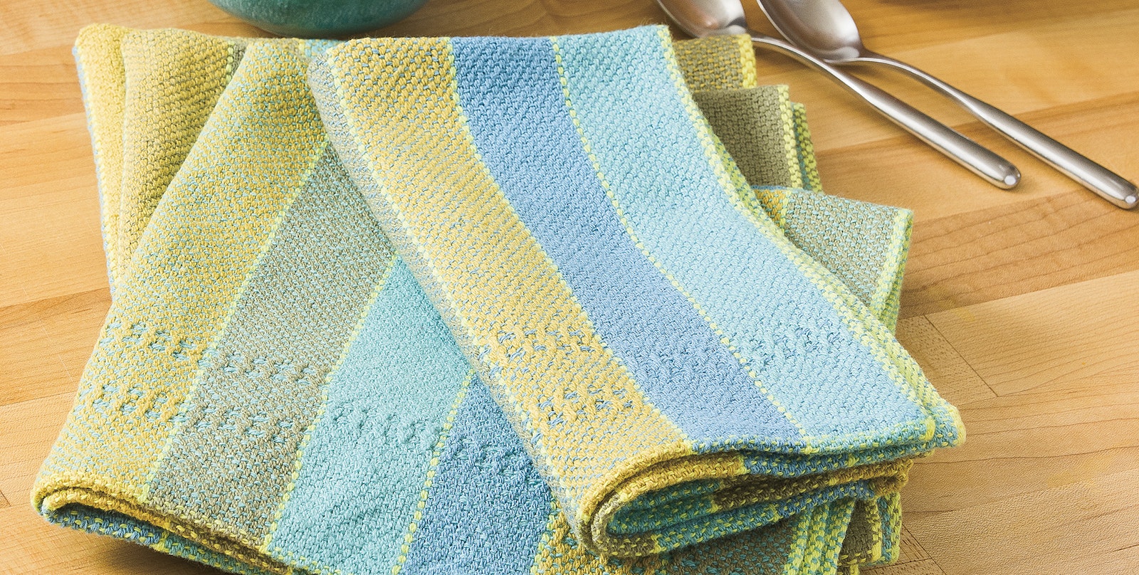 Bonus Project! Striped Napkins with Pick-Up | Little Looms