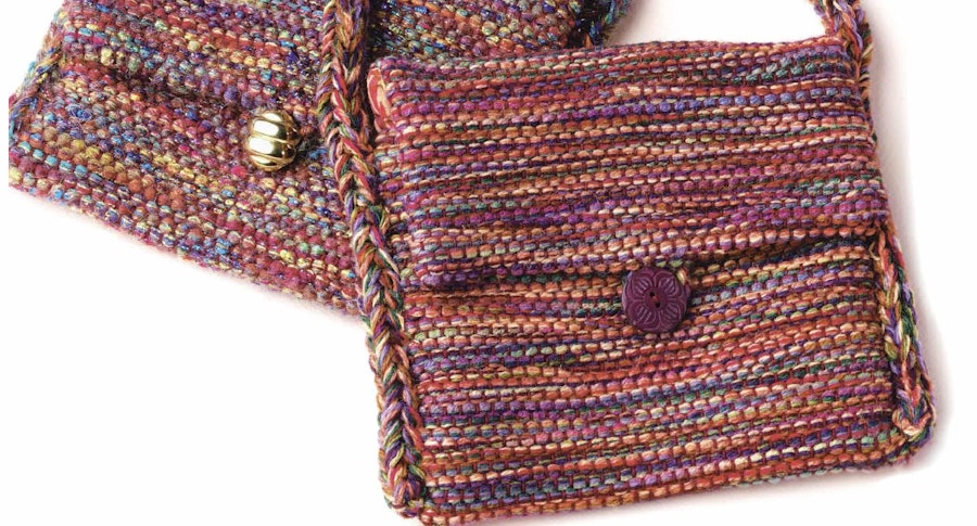 Colorful Shoulder Bags Pattern | Little Looms Library