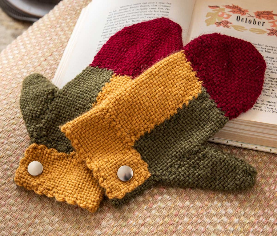 Orchard Harvest Mittens | Little Looms Library