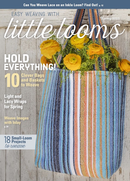 Easy Weaving with Little Looms Spring 2025 | Little Looms Library