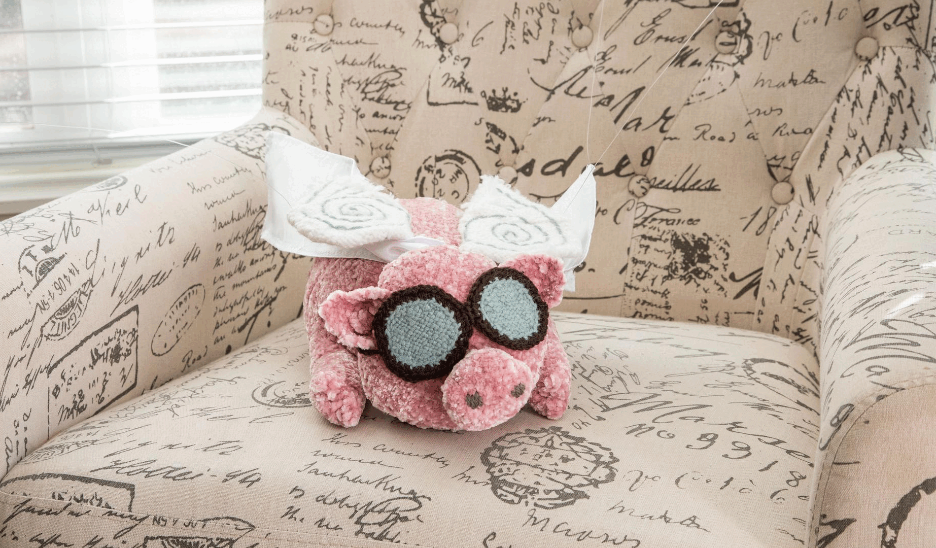 Learn How To Make the Cutest Flying Pig | Little Looms