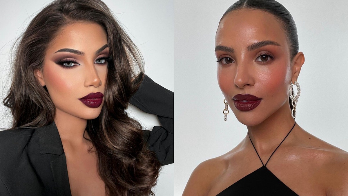 This is one of the most fashionable autumn makeup combinations for lips ...