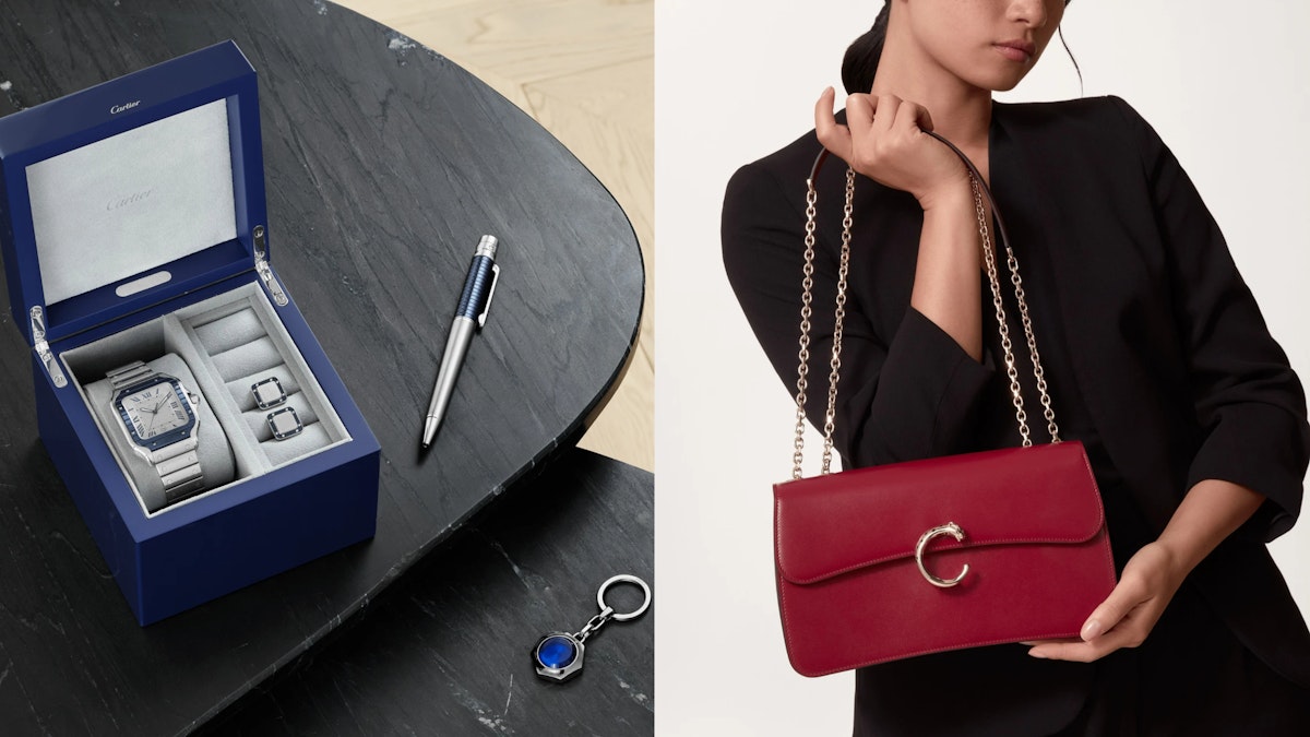 Cartier presents Christmas gifts: from luxury watches, rings to handbags