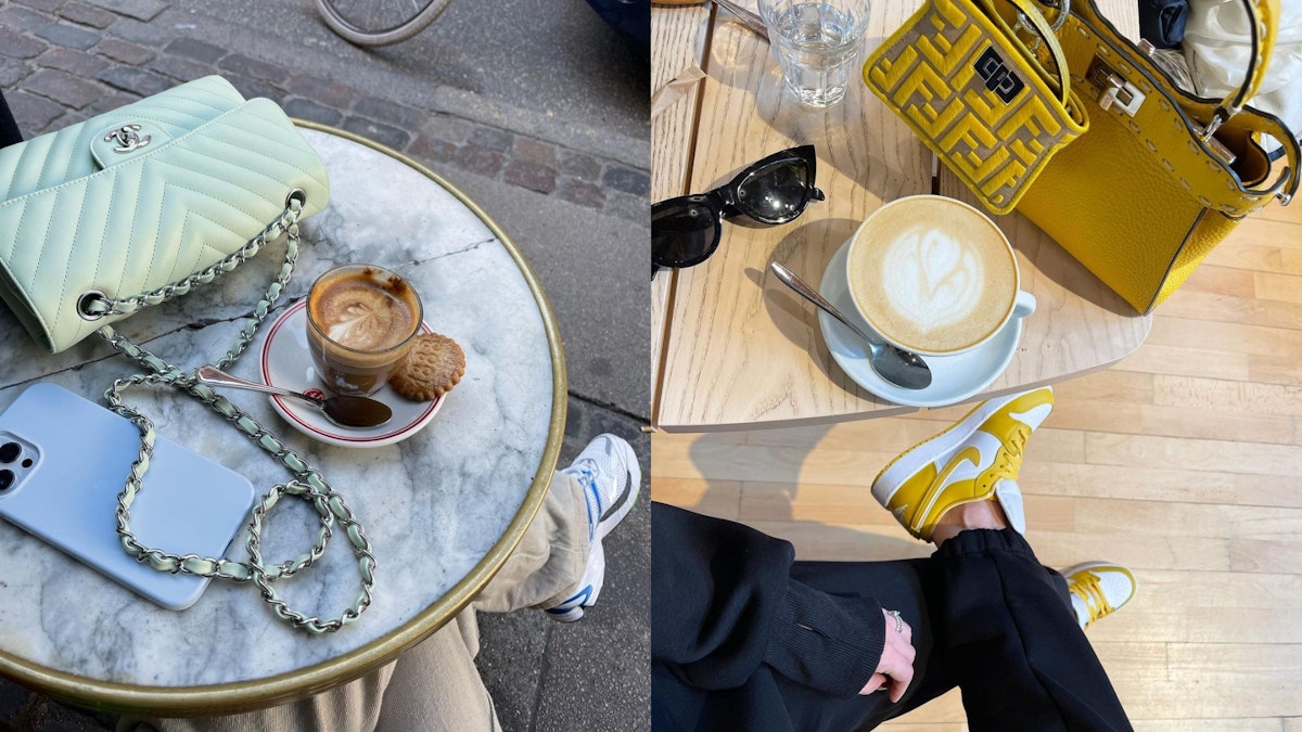 This is the most fashionable way to capture your handbag on Instagram