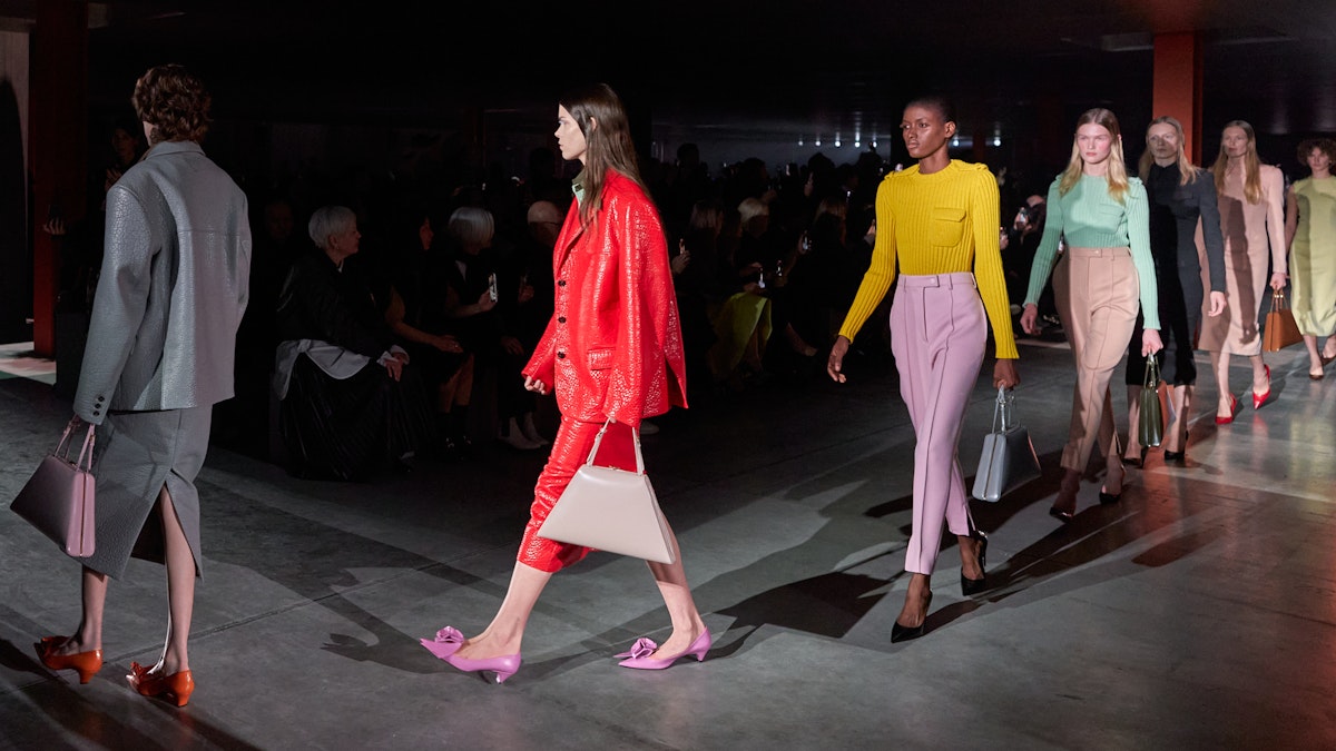 Prada, the fall winter 2023-24 show is an ode to everyday life