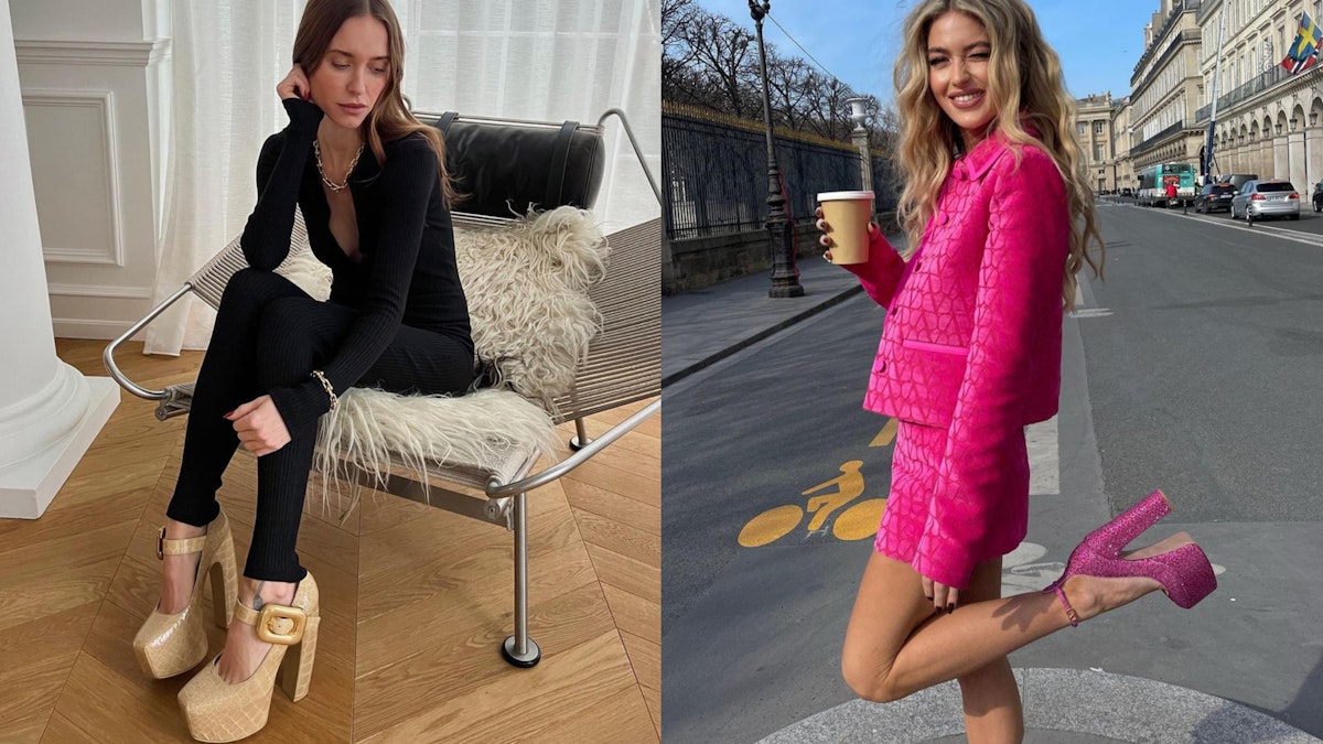 TOP 10 most stylish spring platform shoes