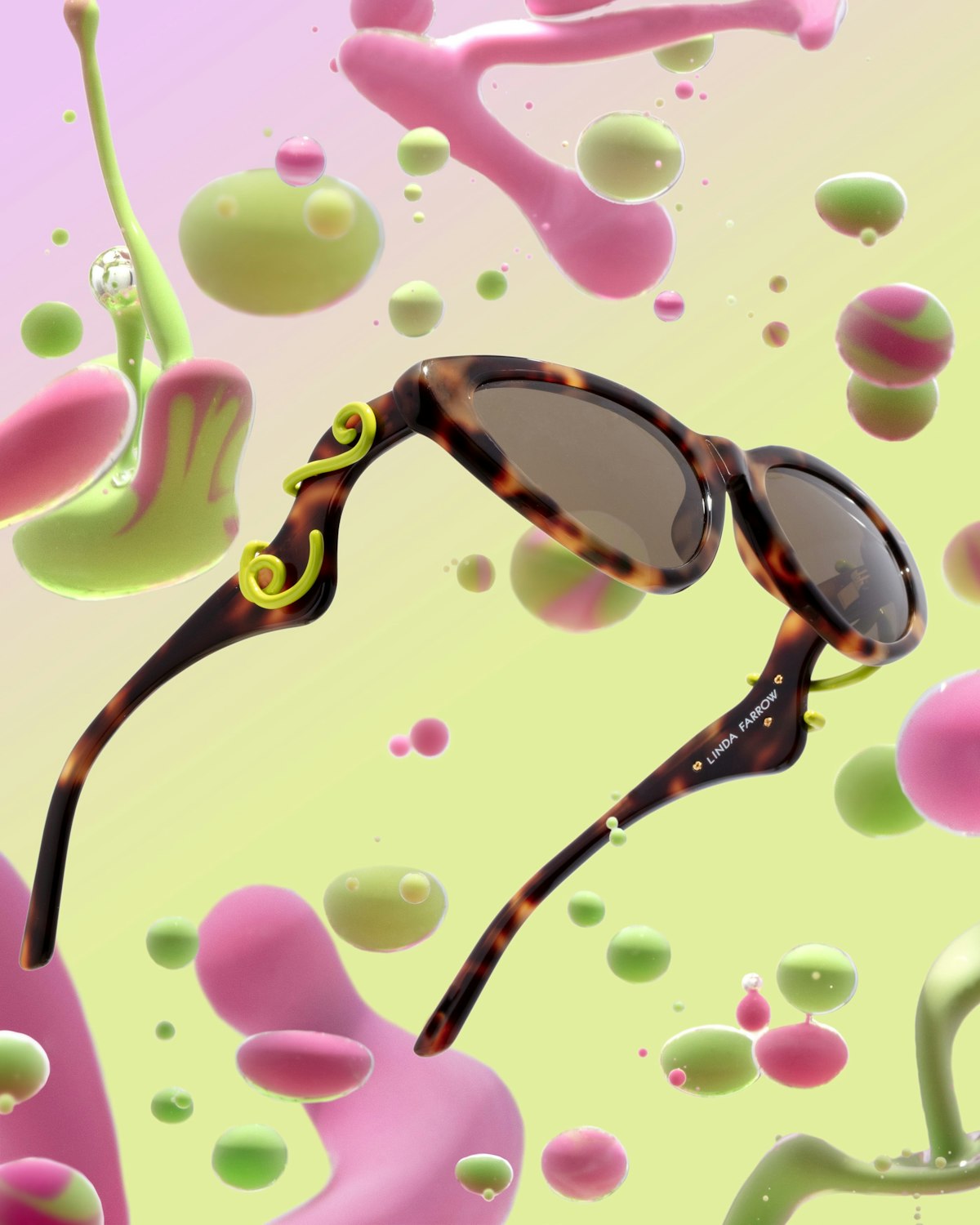 Bea Bongiasca x Linda Farrow: the Framing The Face capsule collection