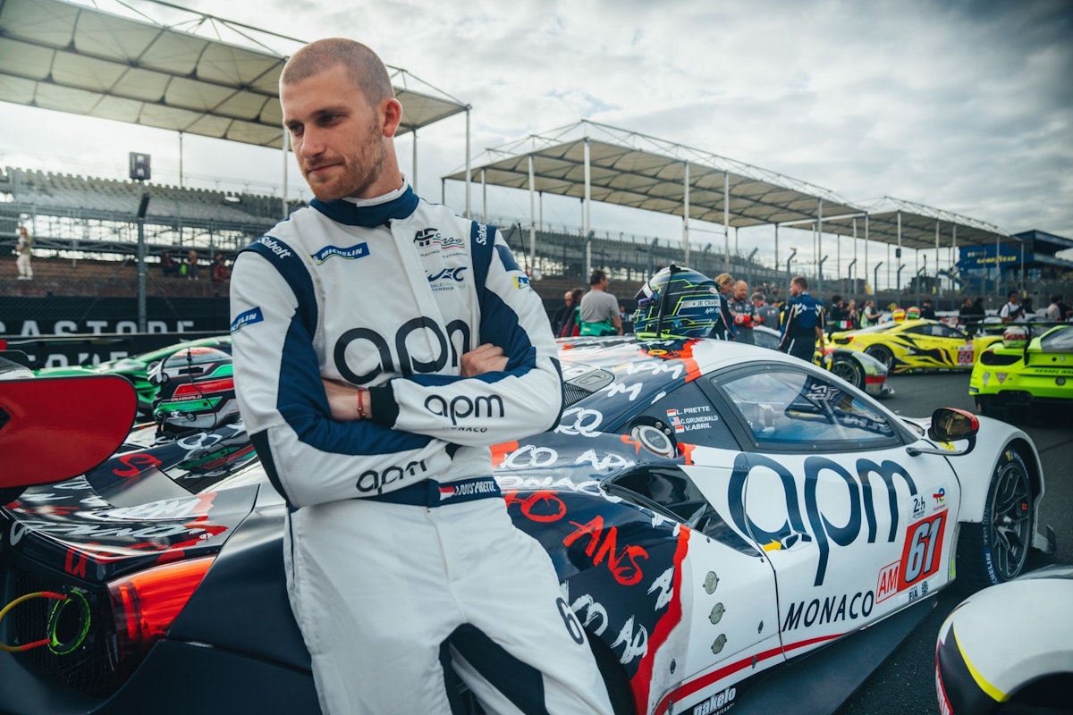 Meeting with Louis Prette, racing driver and Retail & HR Director for ...