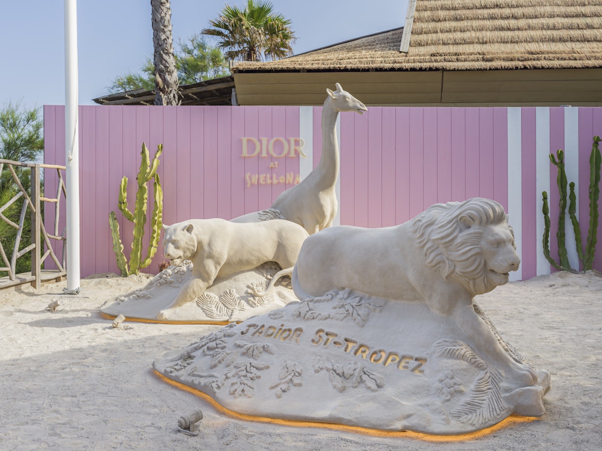The biggest luxury brands have appeared at the beach clubs this summer