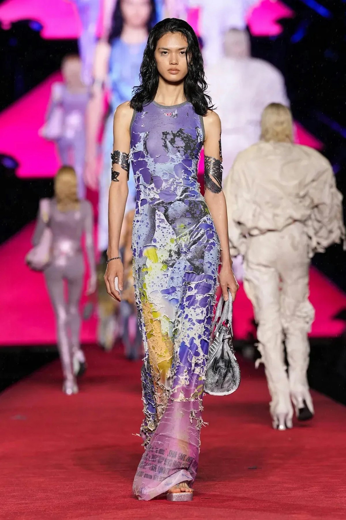 Techno Rave for the Diesel fashion show spring summer 2024