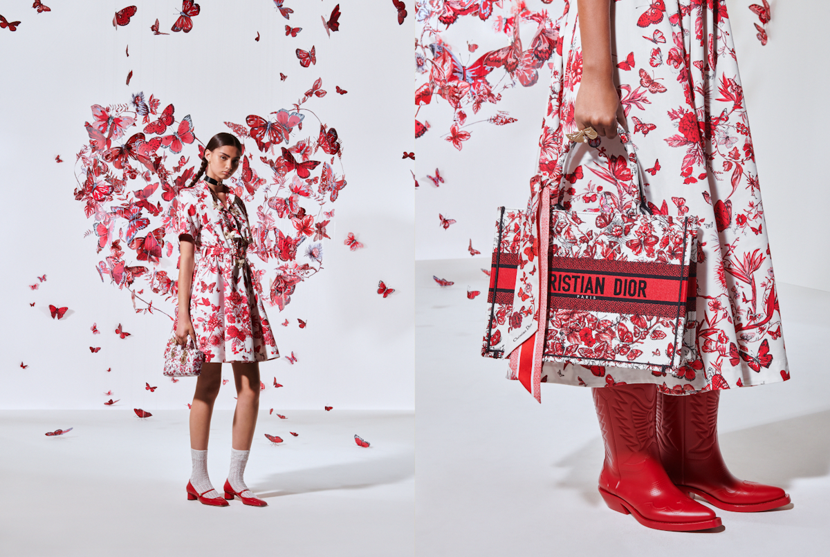 Dior releases a romantic collection for Valentine's Day