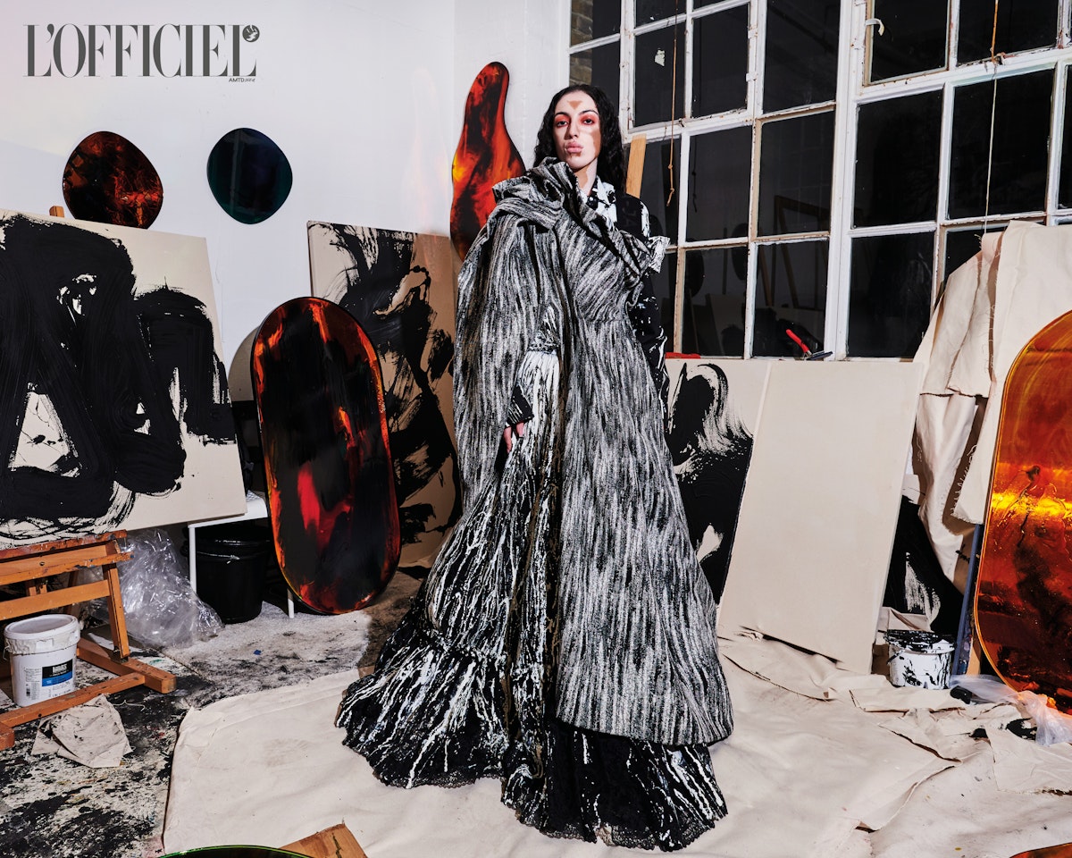 AVANT-GARDE: fashion merges with works of art