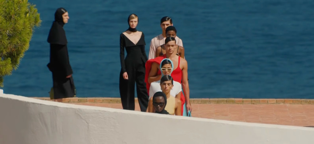 Jacquemus: the fashion show in Capri Autumn Winter 2024/25