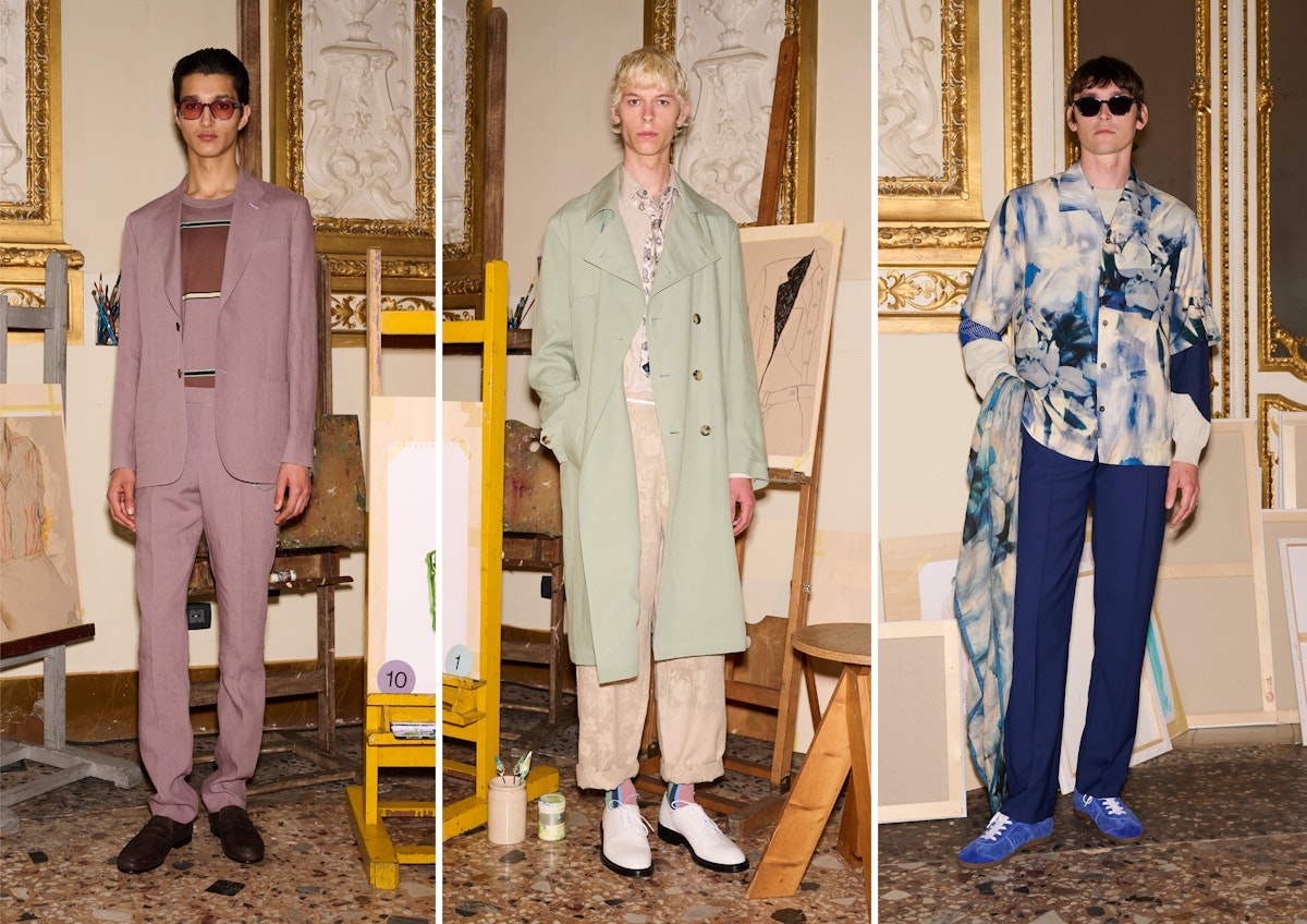 The "Bar Paul" by Paul Smith and the men's spring summer 2025 collection