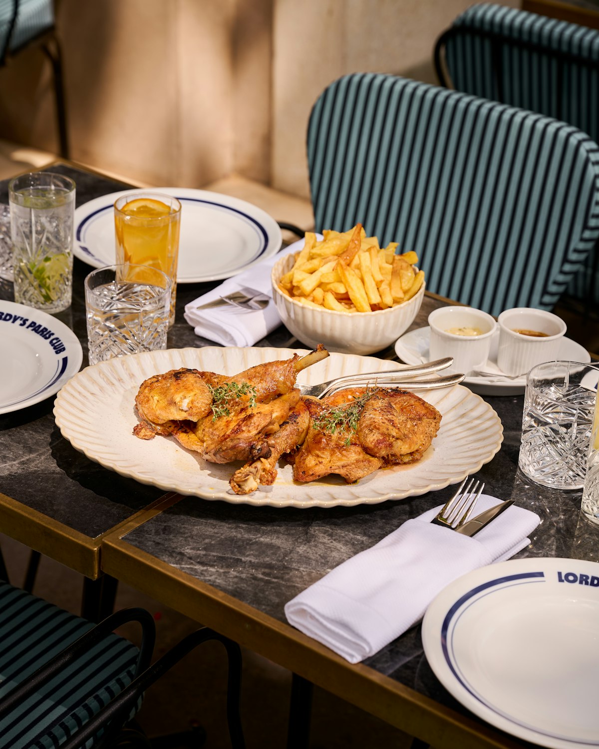 The recipe for the perfect chicken and chips