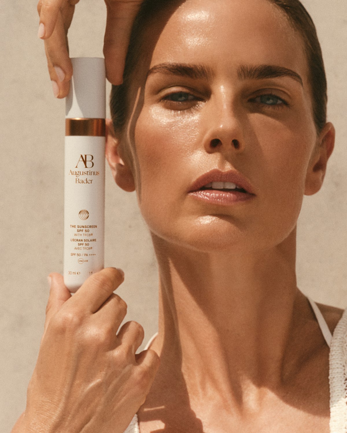 This is Augustinus Bader's first sunscreen