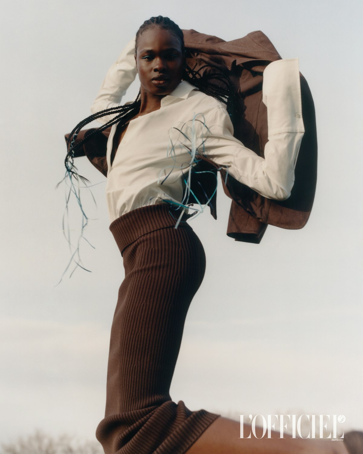 "Brown Obsession" the trending color of spring 2025 is brown