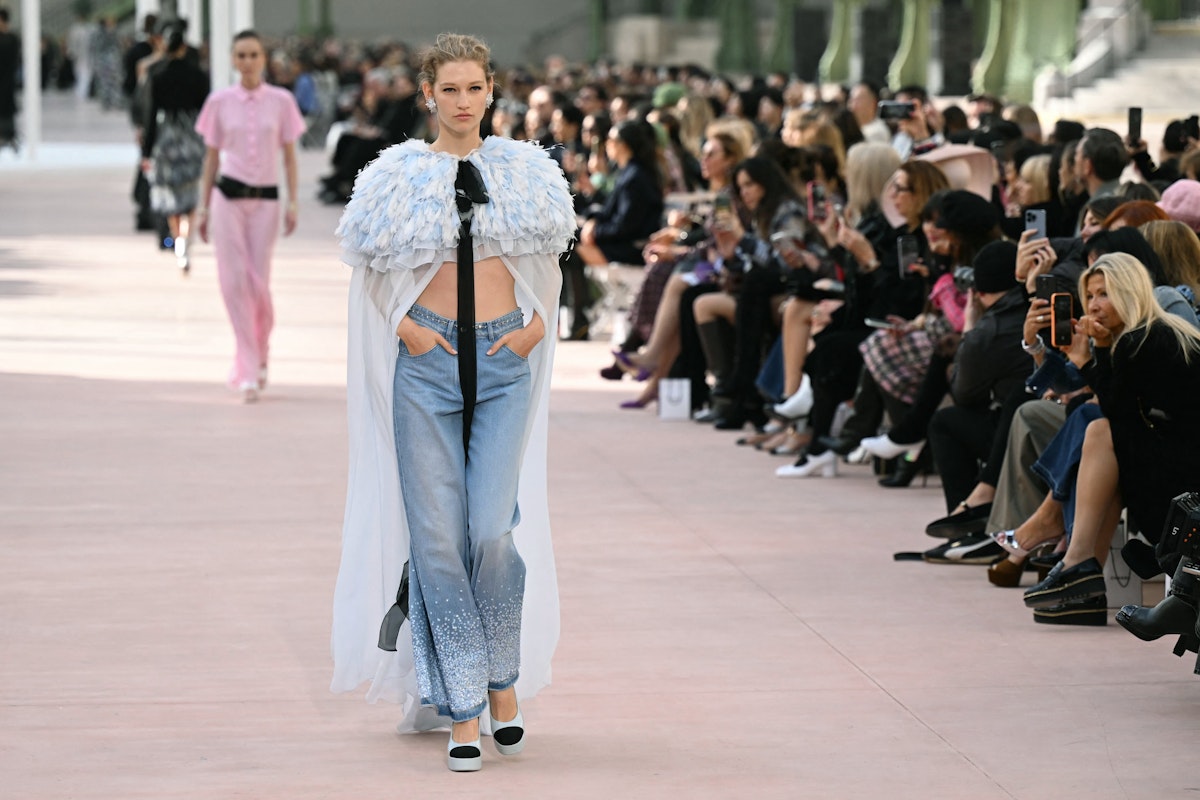 Denim trend spring summer 2025: the best looks from the runways