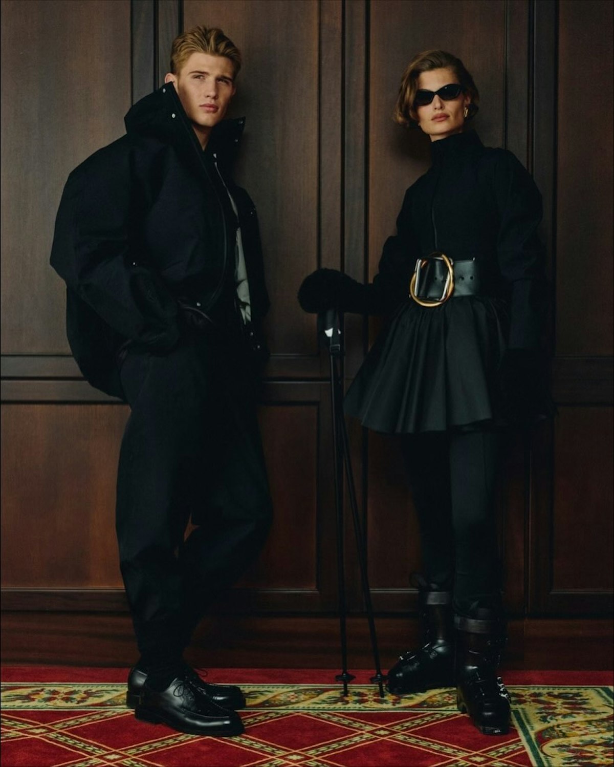 Jacquemus' first ski collection debuts, collaborating with Nike to ...