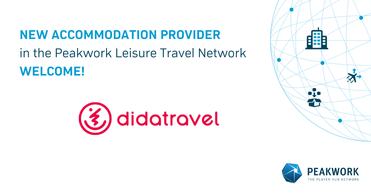 New Accommodation provider: Welcome DidaTravel! - Peakwork