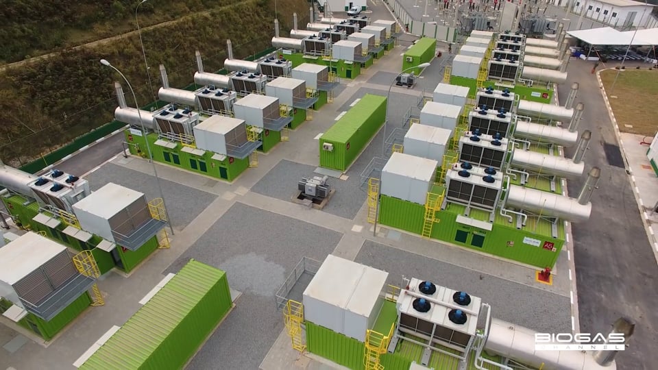 Brazil: a 29.5MW landfill biogas plant, one of the biggest in the world ...