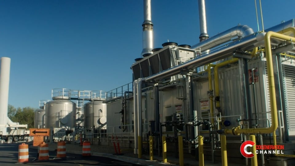 A dual fuel CHP plant at the CCMUA wastewater treatment facility ...