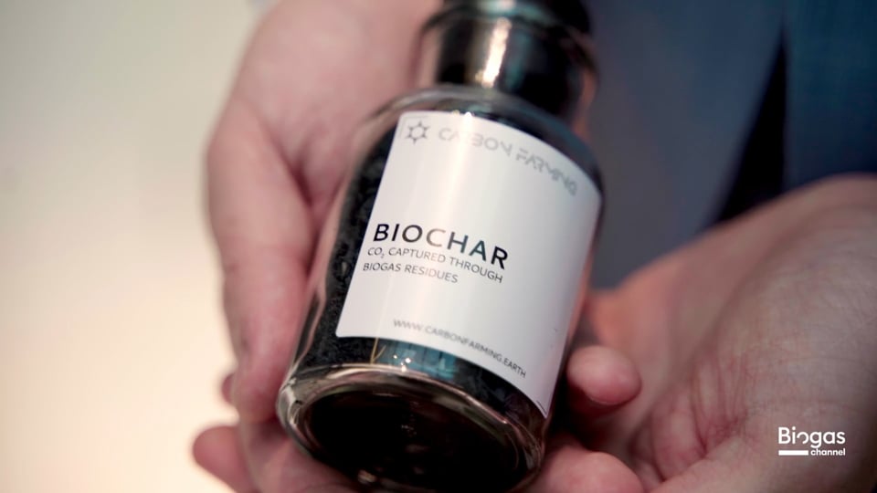 From the pyrolysis of digestate biochar is obtained, the charcoal that ...