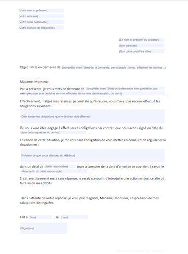 Modele De Lettre Gratuite Pour Mise En Demeure Exempl - vrogue.co Modele De Lettre Gratuite Pour Mise En Demeure Exempl - vrogue.co
