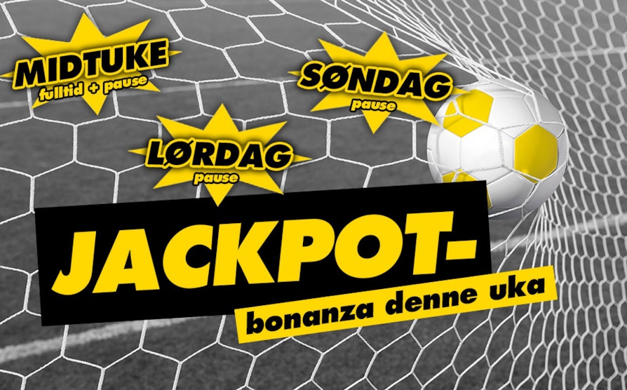 Jackpot-uke i Tipping! | Norsk Tipping Jackpot-uke i Tipping! | Norsk Tipping