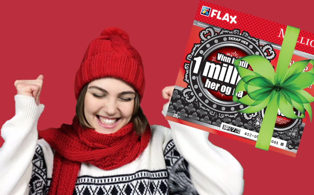 Fikk Flax-lodd som takk for serveringshjelp - ble millionær | Norsk Tipping