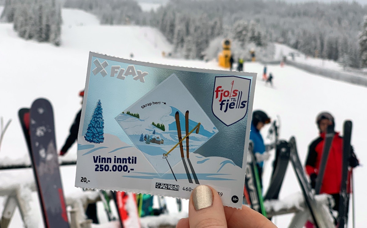 Nytt Flax-lodd i "Fjols til fjells"-drakt - Norsk Tipping