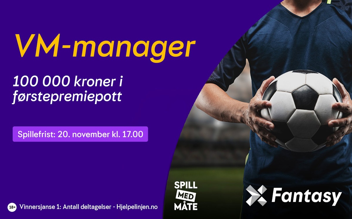 VM-manager er åpnet | Norsk Tipping