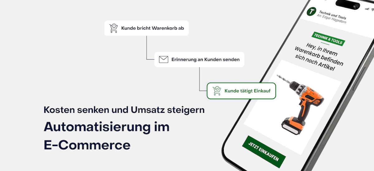 Automatisierung im E-Commerce: Kosten senken und Umsatz steigern