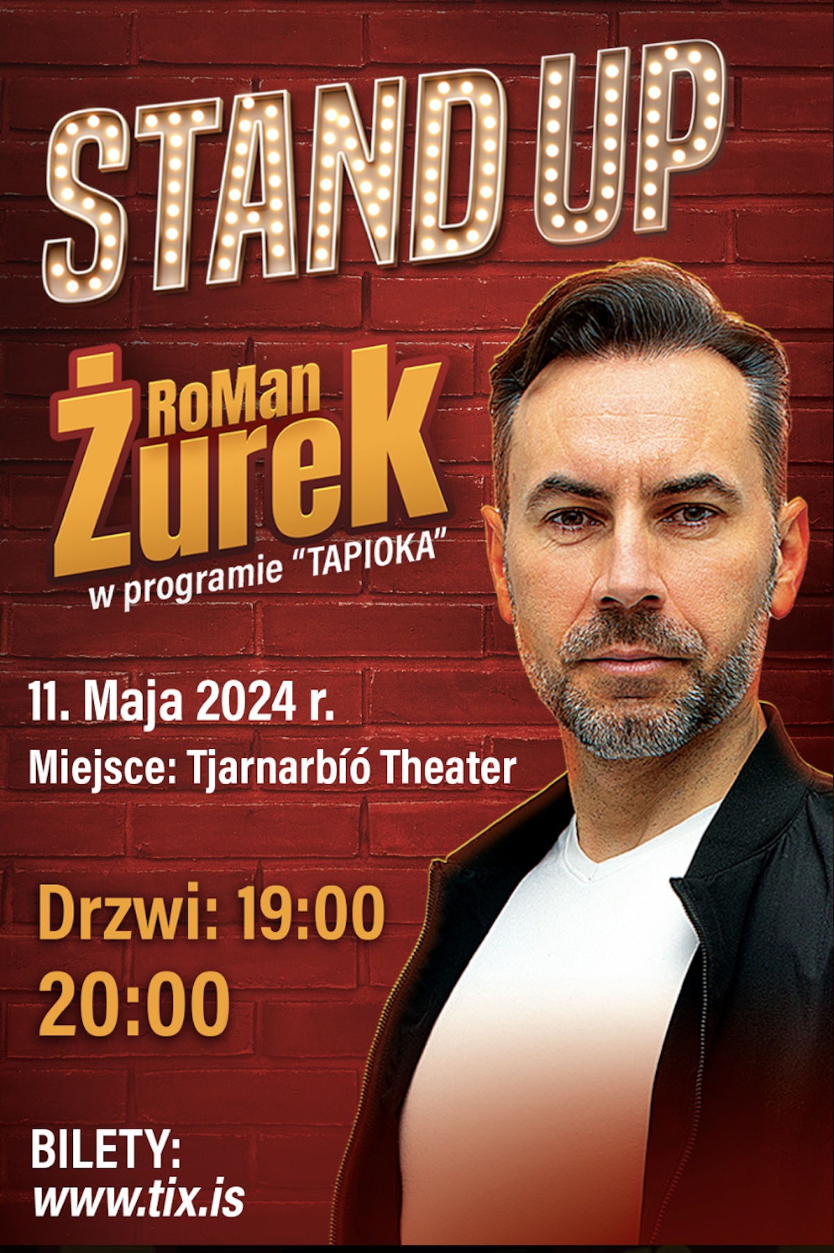 Polski Stand-Up na Islandii | RoMan Zurek